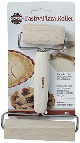 Norpro Wood Pastry/Pizza Roller