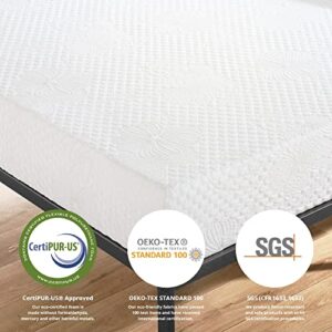 Olee Sleep 9 in Luna Memory Foam Mattress ,