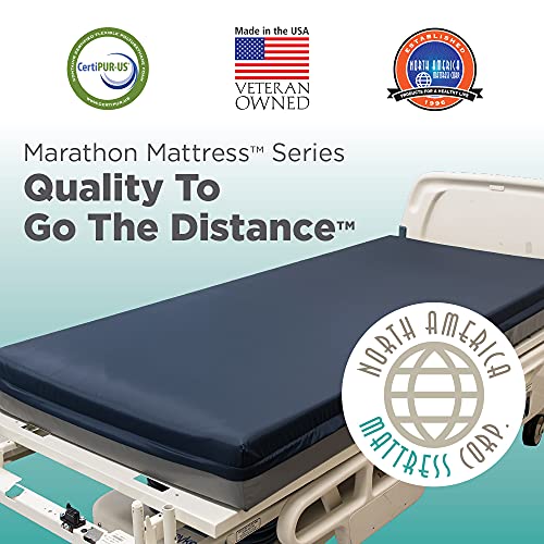 North American Mattress NAMC Bariatric Marathon Memory Foam Advanced Care 72" x 36" x 7" up to 500 lbs