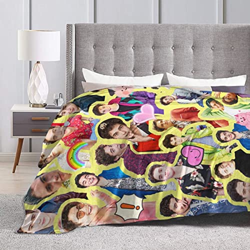 Blanket Paul Dano Soft and Comfortable Warm Fleece Blanket for Sofa,Office Bed car Camp Couch Cozy Plush Throw Blankets Beach Blankets