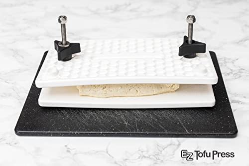 EZ Tofu Press- Best Tofu Press for Extra Firm Tofu | Easily Remove Water for Flavorful and Firm Tofu | Made in The USA