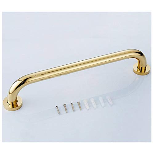 CRODY Bath Wall Attachment Handrails Grab Bar Rails Grab Bar for Bathroom, Shower Room Wall Towel Rack Polished Rubbed,Bronze Handrail Toilet Elderly Safety Non-Slip Handle Assisting Disabled People G