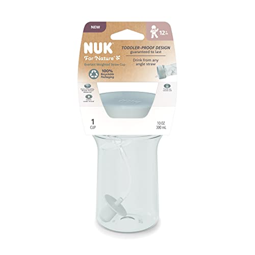 NUK for Nature™ Everlast Weighted Straw Cup