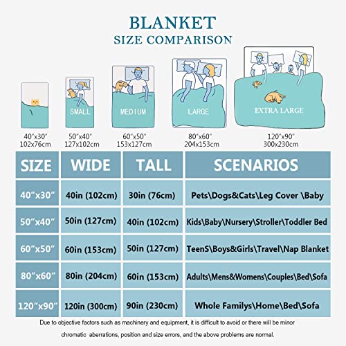 French Bulldog Throw Blanket - ​Super Soft Flannel Fleece Blanket for Gifts,Bedding Quilt Home Decor for Couch Sofa Bed All Season 30"x40" for Toddlers Pets