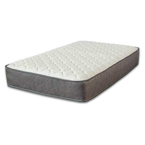 Nutan 9-Inch Pocketed Coil Rolled Medium Plush Mattress with Cover, Twin Size