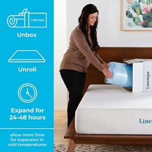 Linenspa 3 Inch Memory Foam Mattress Topper & 3 Inch Memory Foam Mattress Topper, Gel Infused Full Mattress Topper, CertiPUR-US Certified