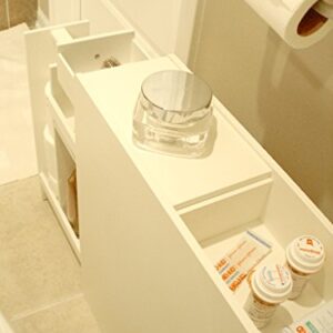 Proman Products Bathroom Floor Cabinet Wood in Pure White (Model: ZLMN46001)