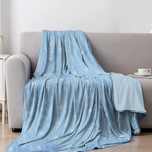 Cooling Blanket for Hot Sleepers,Lightweight Summer Cooling Blanket for night sweats ,Q-Max 0.4Arc-Chill Cooling Fiber Breathable Double Sided Cold Effect cool blanket for Traveler(Throw 50"x60")