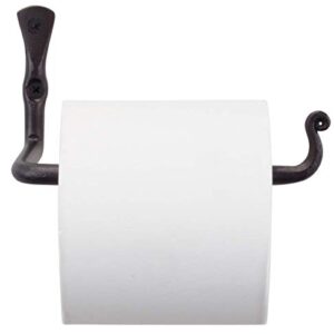 RTZEN Wrought Iron Bathroom Accessories Set, Decorative Hand Towel Bar and Toilet Paper Holder