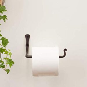 RTZEN Wrought Iron Bathroom Accessories Set, Decorative Hand Towel Bar and Toilet Paper Holder