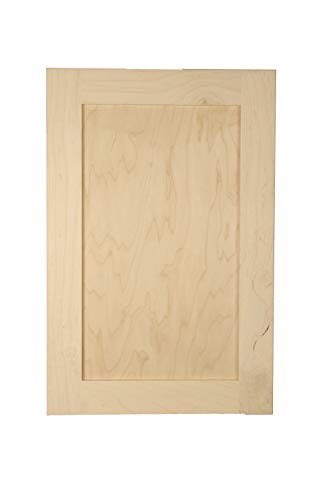 Florida Breeze Cabinets Fieldview Shaker Style Frameless Recessed Solid 14 x 18 Medicine Cabinet, Unfinished Wood