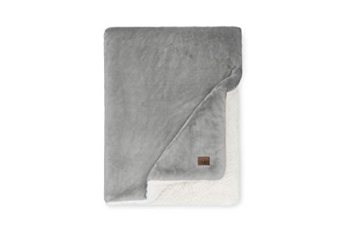 UGG Wade Fluffy Sherpa Fleece Throw Blanket, Seal, 50" x 70"