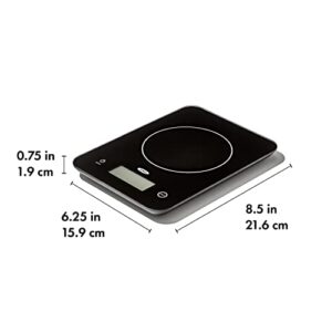 OXO Good Grips Everyday Glass Food Scale 11lbs/5kg