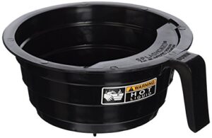 bunn 20583.0003 black plastic funnel with decals