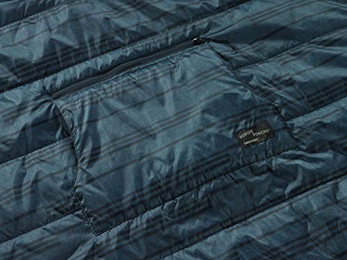 Therm-a-Rest Honcho Poncho Wearable Hoodie Blanket, Blue Print