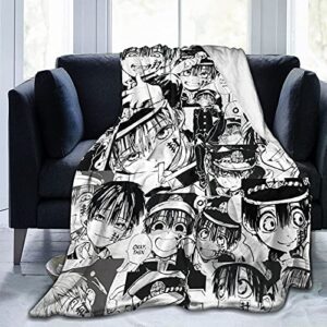 toilet-bound hanako-kun soft and comfortable warm fleece blankets beach blanket picnic blankets throw blankets (60"x50")