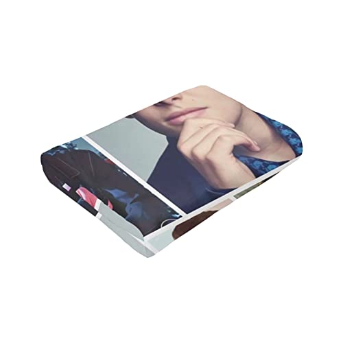 Noah Schnapp Soft Warm Flannel Fleece Blanket All Season Throw Blankets for Bed Couch Living Room 80"x60"