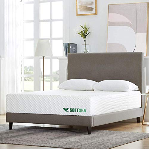 SOFTSEA 12 Inch Medium Firm Memory Foam Mattress Full Size, Comfort Body Support, Bed in a Box