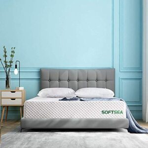 SOFTSEA 12 Inch Medium Firm Memory Foam Mattress Full Size, Comfort Body Support, Bed in a Box