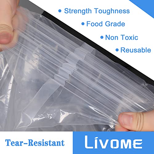 10 Pack 24*35 inches 1.6 Mil Clear Plastic Storage Bags Giant Moving and storage bag for Blanket Clothes and Big Plush Toys Luggage, Suitcase, Comforter, Chair,Reusable(Include 10 Brown Ties,Flat)