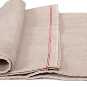 Saint Germain Bakery Premium Professional Bakers Extra Large Couche 35"x26" from France - Heavy Duty Proofing Cloth 100% Natural Flax Linen