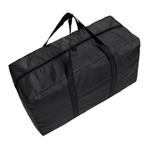 180L Oversized Waterproof Storage Bag Foldable Travel Duffel Cargo Jumbo Bag Comforter Quilt Bedspread Pillow Luggage Moving Tote Garment Closet Storage Organizer Space Saving Laundry Bag