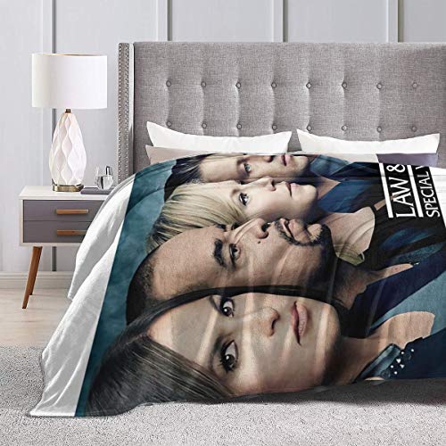 Eppedtul Law & Order SVU Team Ultra-Soft Micro Fleece Blanket Couch 60"" X50