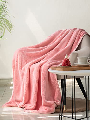 Mellowdy Shawl Blanket Pillow 2-in-1 for Office, Work from Home (Blossom Pink, 40x60) - Wearable Adult Swaddle Snuggle Coat Poncho, Airplane Travel Blanket Set, Fleece Shoulder Wrap for Men and Women