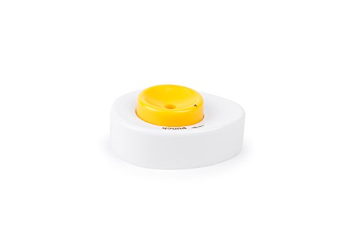 Fox Run Hard Boiled Egg Piercer, with Safety Lock Feature, White