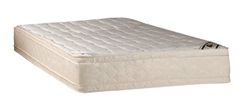 Mattress Solution 13-Inch Firm Euro Top Double Sided Foam Encased Innerspring Mattress , Queen Black.