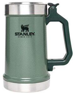 stanley 10-09845-001 the bottle opener beer stein hammertone green 24oz / .7l