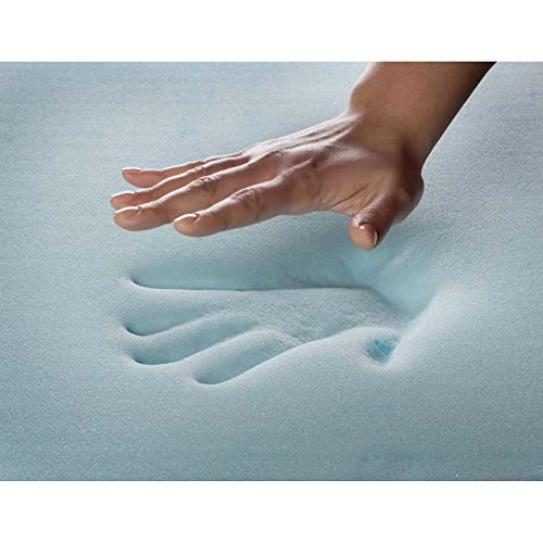 Independent Furniture Supply Co. 1" Gel Memory Foam Slab Topper Full Memory Foam Blue