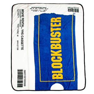 bioworld blockbuster fleece throw blanket