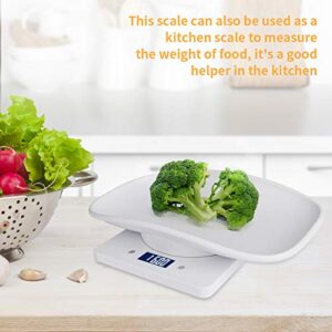 WIOR Food Scale Grams and Ounces, 22lb/10kg Digital Scale, Kitchen Scale with 1g/0.1oZ Precise Graduation, LCD Display Digital Food Scale for Kitchen, Baking, Cooking, Ingredients, Jewellery, Pet