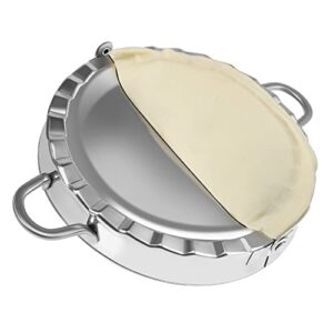 pamiso large empanada maker, 6 inch stainless steel empanada press, pastry tools, pocket pie