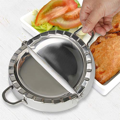 PAMISO Large Empanada Maker, 6 inch Stainless Steel Empanada Press, Pastry Tools, Pocket Pie