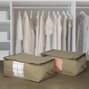 Richard's Homewares - Cedar-Lined Clothing Storage Bags - 18" x 14" x 8" - 2 Bags