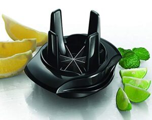 simposh lemon & lime wedge slicer cutter to garnish food drink corona beer tea cocktails oysters and more | enjoy slices of lemon and lime wedges in seconds