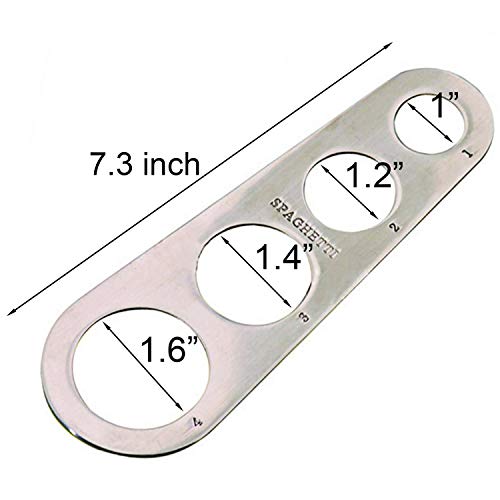 Stainless Steel Spaghetti Measurer Tool Quick Pasta Measuring Tool for Kitchen Cooking Tool