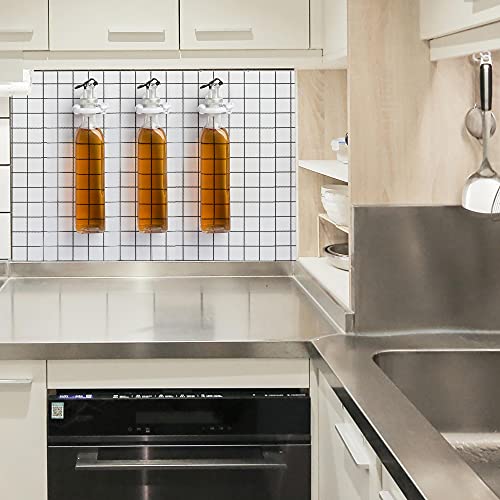 666 Shower Gel Bottle Holder Rack Bracket for Bathroom Wall Self-Adhesive Mounted，Adjustable Shampoo Bottle Rack Shelf,Hand Sanitizer Bottle Rack Holder-3 Pack