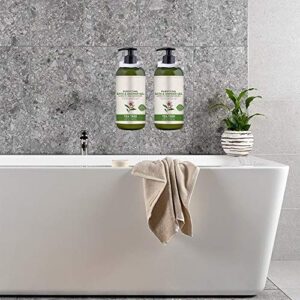 666 Shower Gel Bottle Holder Rack Bracket for Bathroom Wall Self-Adhesive Mounted，Adjustable Shampoo Bottle Rack Shelf,Hand Sanitizer Bottle Rack Holder-3 Pack