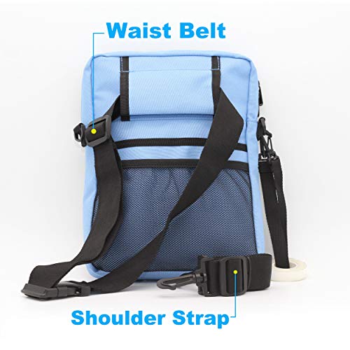 Multifunctional Nurse Storage Bag Nurse Storage Bag Kit Practical Waist Bag Nurse Pocket Storage Bag (SkyBlue)