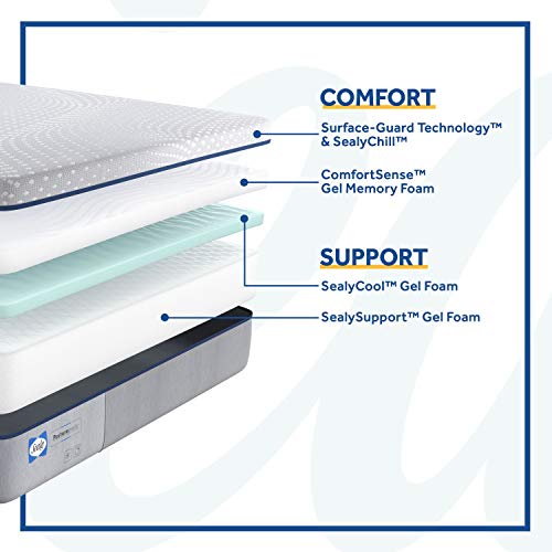 Sealy Posturepedic Foam Lacey Soft Feel Mattress, King