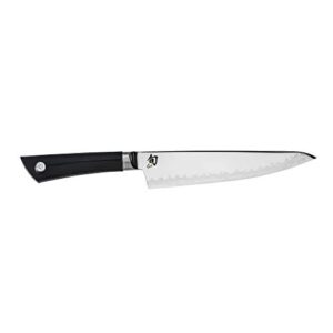 shun cutlery sora chef's knife 8”, gyuto-style kitchen knife, ideal for all-around food preparation, authentic, handcrafted japanese , professional chef knife