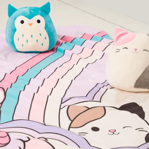 Franco Squishmallows Soft Premium Plush Sherpa Blanket Throw, 46 in x 60 in, (Official Squishmallows Product)