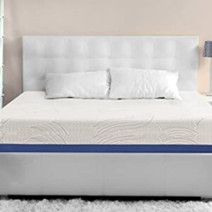 Irvine Home Collection Queen Size 12-Inch, Gel Memory Foam Mattress, Medium Firm Feel, Breathable, Cool Sleep and Pressure Relief, CertiPUR-US Certified, Temperature Balanced (1500)