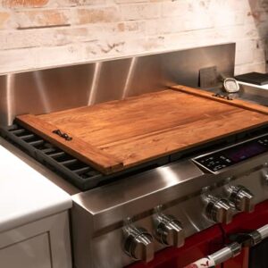 Noodle Board | Stove Burner Covers | Stove Cover | Sink Cover | Stove Cover for gas and Electric Stoves | RV Sink Cover | Extra Work Surface | Stovetop Cover | XL Serving Tray | Wood