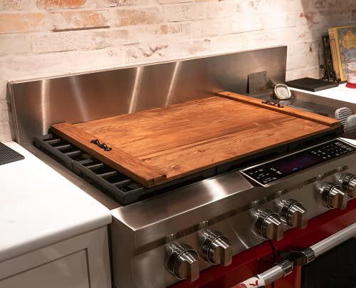 Noodle Board | Stove Burner Covers | Stove Cover | Sink Cover | Stove Cover for gas and Electric Stoves | RV Sink Cover | Extra Work Surface | Stovetop Cover | XL Serving Tray | Wood