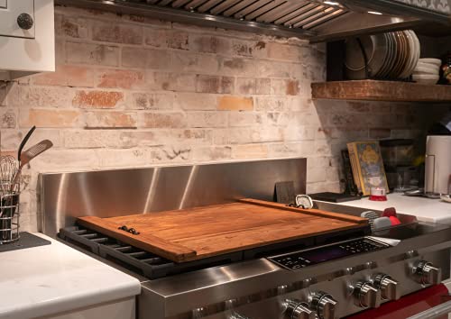 Noodle Board | Stove Burner Covers | Stove Cover | Sink Cover | Stove Cover for gas and Electric Stoves | RV Sink Cover | Extra Work Surface | Stovetop Cover | XL Serving Tray | Wood