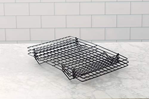 Wilton Excelle Elite 3-Tier Cooling Rack for Cookies, Cake and More, Black